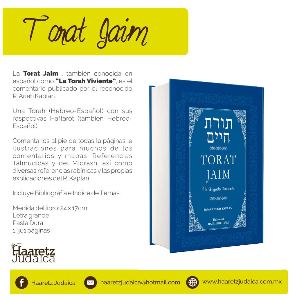 Libros de Torah | Librería Haaretz Judaica